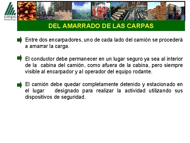 TALLER INSTRUCTIVO ENCARPADO Y DESENCARPADO QUE ES LA