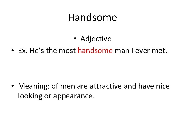 The Geometry of Beauty height Noun Ex His