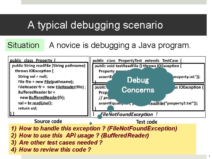 SEKE 2011 Debug Concern Navigator Masaru Shiozuka Naoyasu