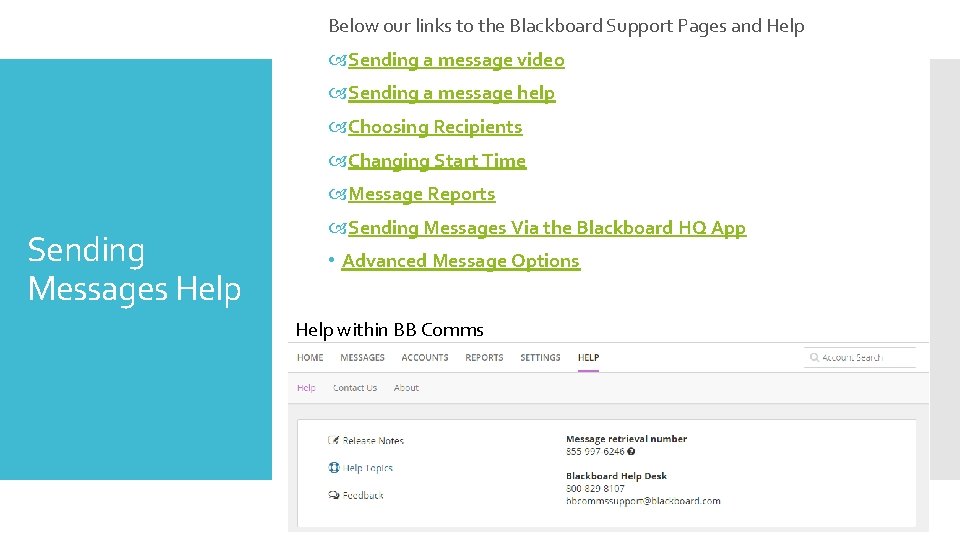 Using the Blackboard Mass Notification System also know