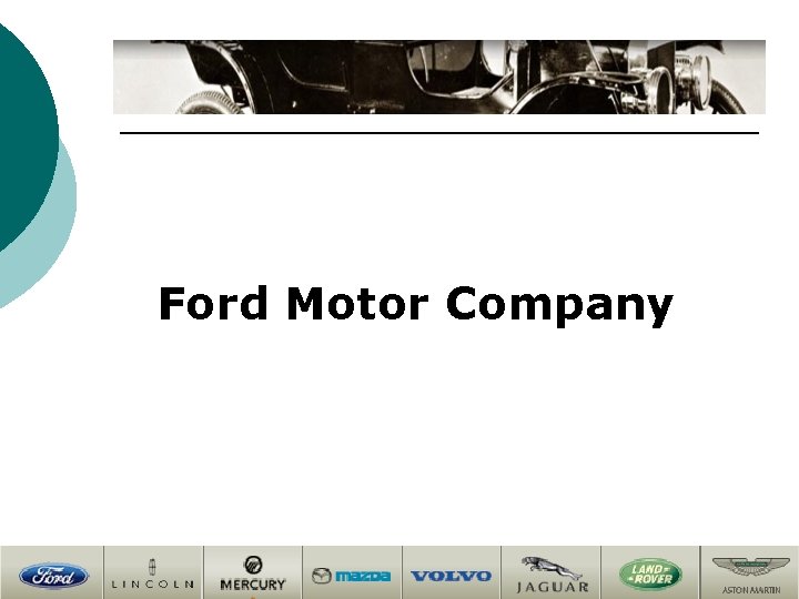 Group A 2 Automobile manufacturing industry Competitors overview