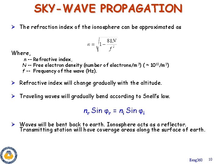 Chapter 1 INTRODUCTION Propagation of Electromagnetic Waves Information