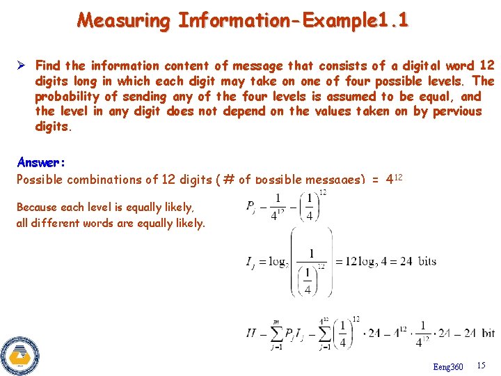 Chapter 1 INTRODUCTION Propagation of Electromagnetic Waves Information