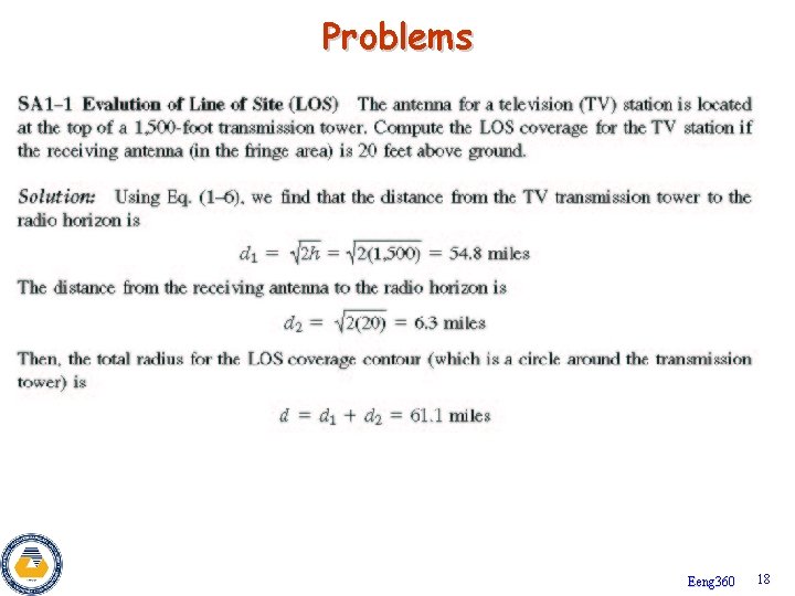 Chapter 1 INTRODUCTION Propagation of Electromagnetic Waves Information