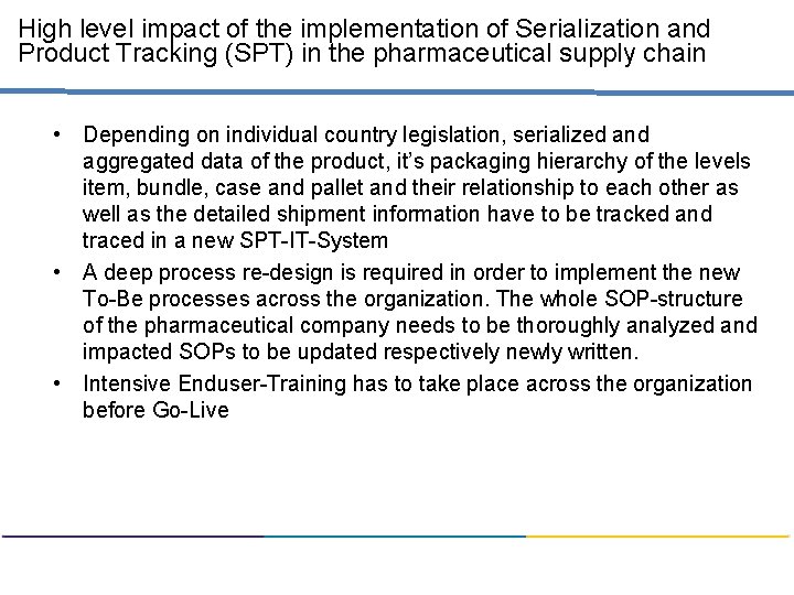 Basics Serialization and Product Tracking in the Pharmaceutical