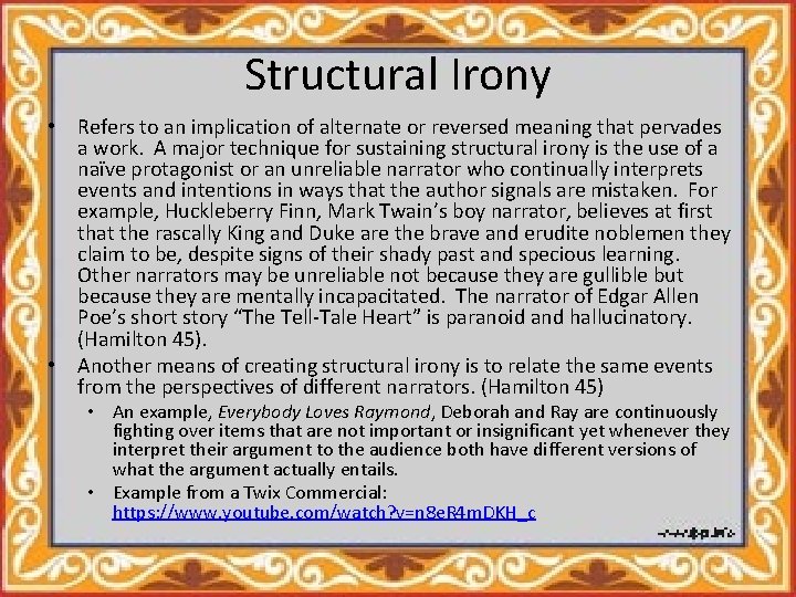 Irony Is the broadest class of FIGURES OF