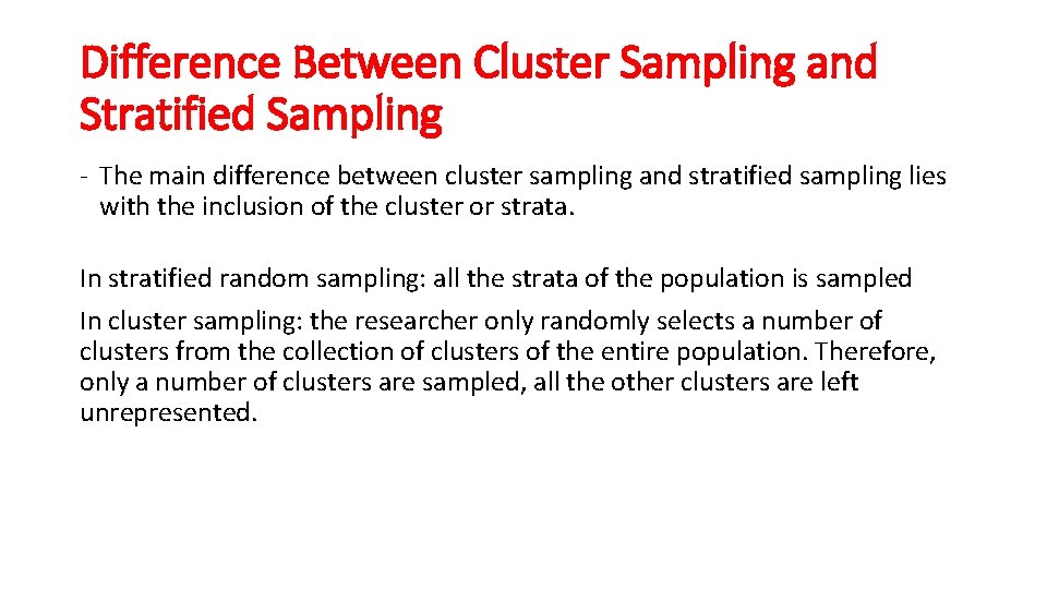 Agenda 8 25 15 Vocabulary review Sampling review