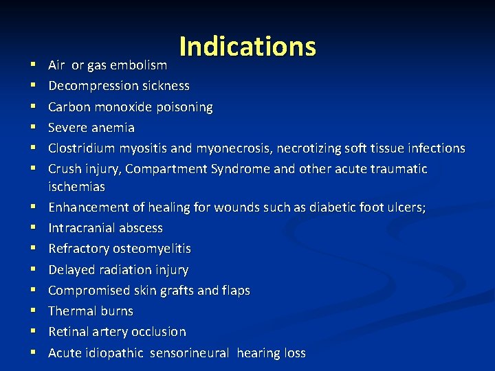 Hyperbaric Oxygen Therapy and Pain Rita Katznelson MD