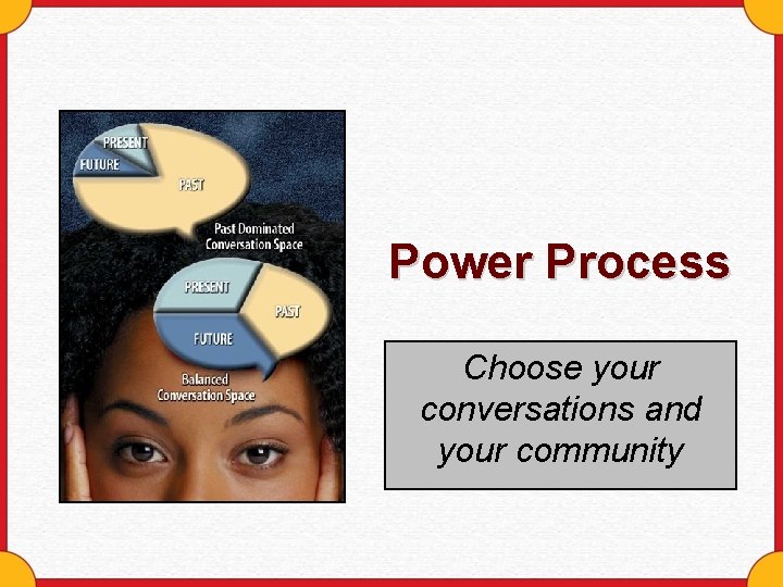 Power Process Choose your conversations and your community