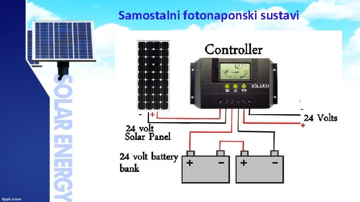 OBNOVLJIVI IZVORI ENERGIJE 1 Fotonaponski sustavi 2 Vjetrogeneratori