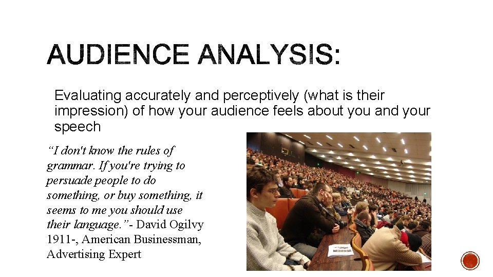 Definition the art of public speaking especially in