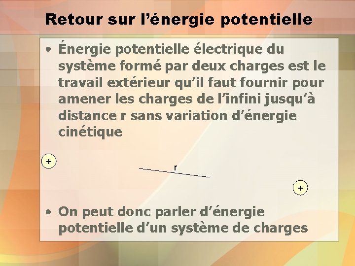 Potentiel et condensateurs Fin chapitre 4 Tome 2
