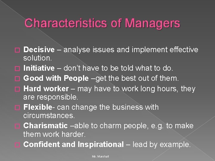 Management and Management Skills Chapters 5 6 Management