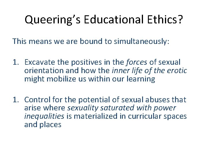 The Anatomy of LGBTQ Student Agency Queering Learning