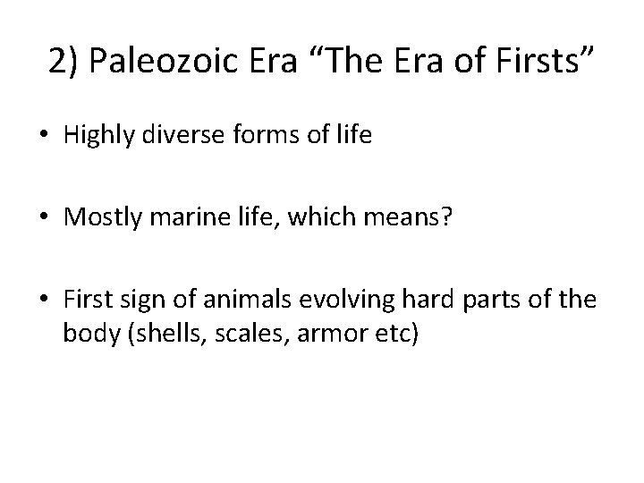 Geological Time Scale 1 Precambrian Time Simple anaerobic