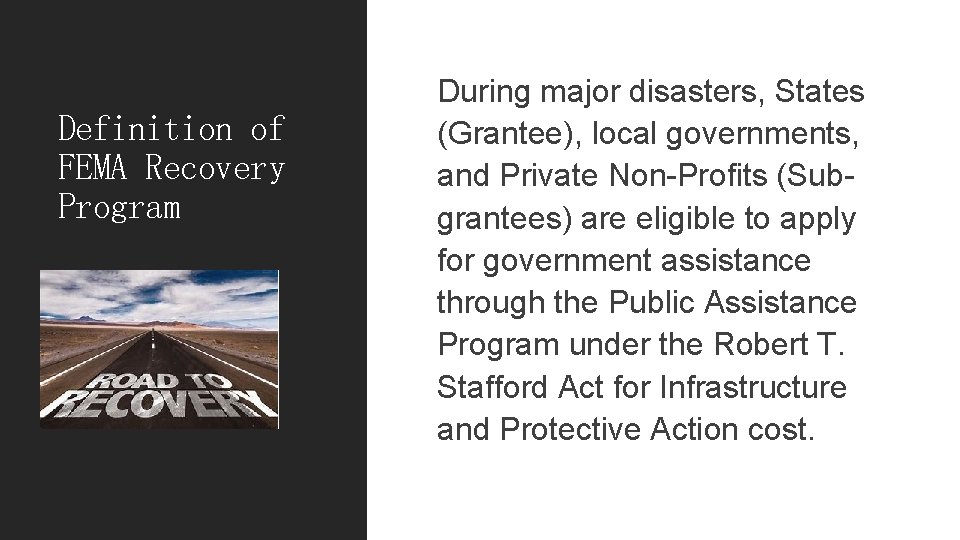 FEMA Reimbursement for COVID19 Expenses for Private NonProfits