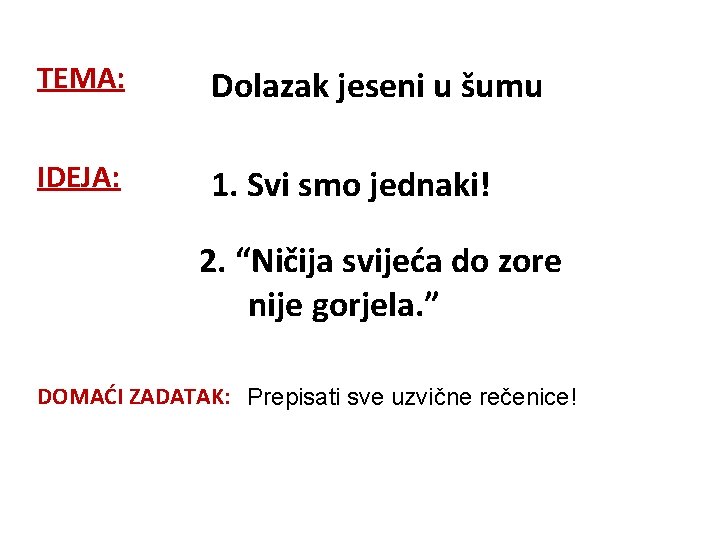 BAJKA O LISTU JASEN Grozdana Oluji BREZA Treperio