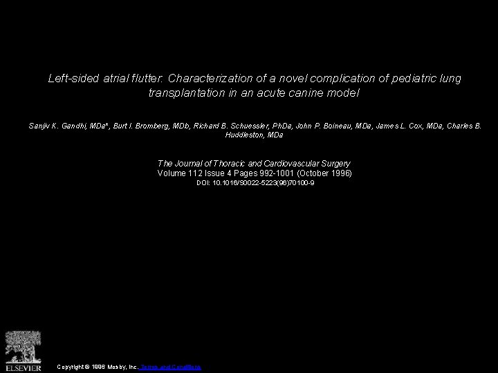 Leftsided atrial flutter Characterization of a novel complication