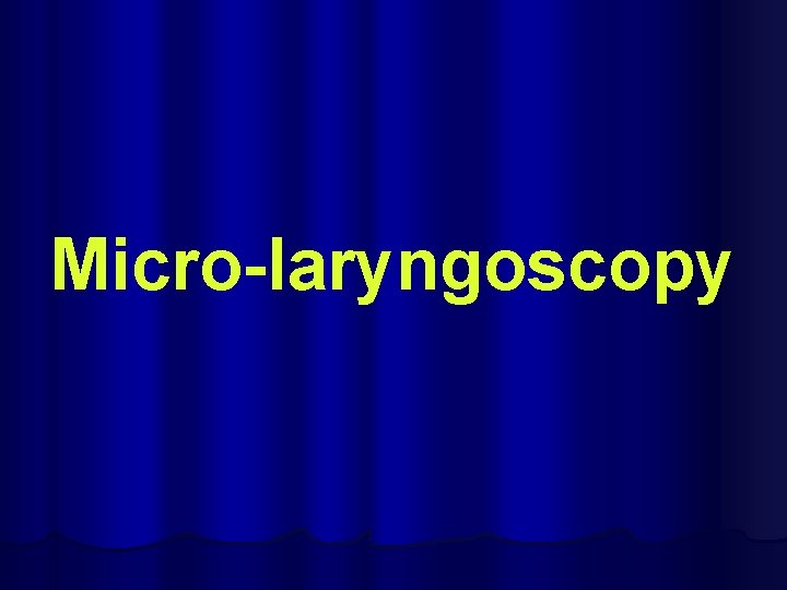 Aerodigestive Endoscopy Dr Vishal Sharma History l Bozzini