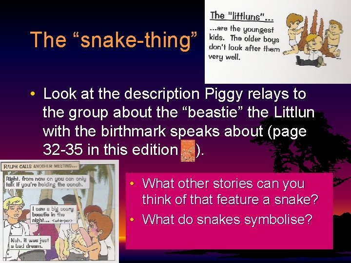 Lord of the Flies by William Golding Chapter