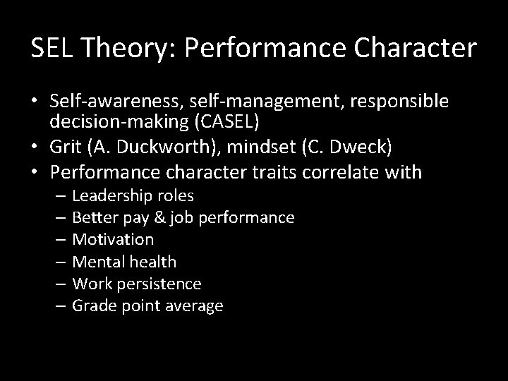 Social Emotional Learning From Theory to Practice As
