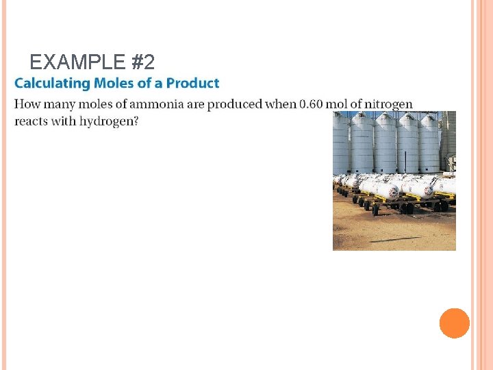 CHAPTER 12 STOICHIOMETRY LIKE A RECIPE A balanced