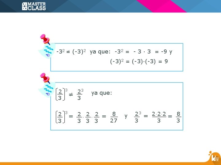 Potencias de base racional y exponentero Segundo Medio