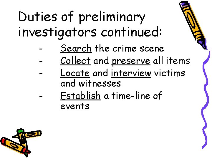 Criminal Investigation Unit 1 Criminal Investigation The Function