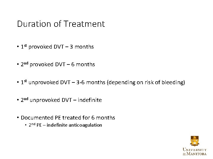 Venous Thromboembolism Anthony Battad CD MSc MPH FRCPC