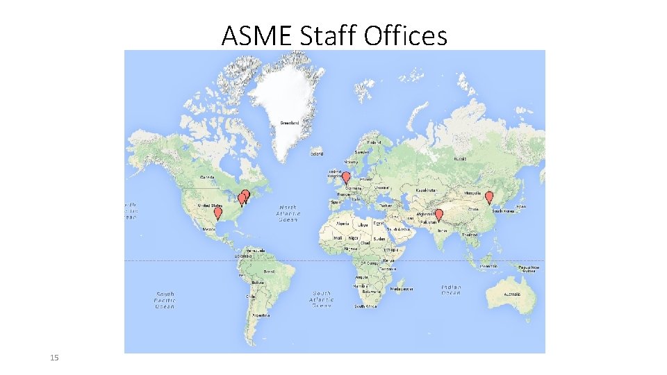 Overview of ASME Vision Mission Core Values Structure