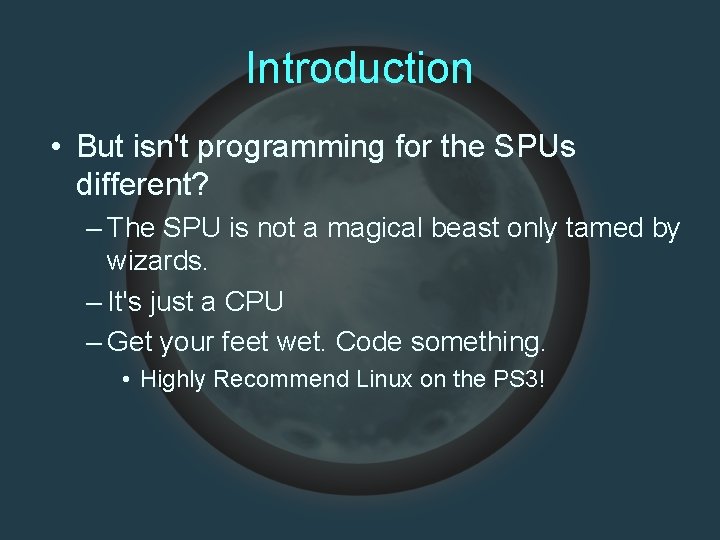 Insomniacs SPU Best Practices Hardwon lessons were applying