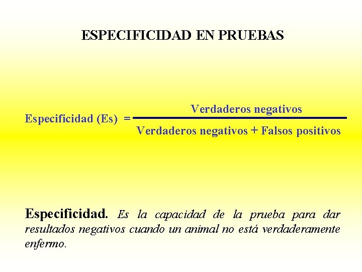MEDIDAS DE PRECISIN Sensibilidad Se Fijacin de complemento