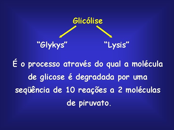 Disciplina de Biocincias I Unidade 3 Metabolismo Celular