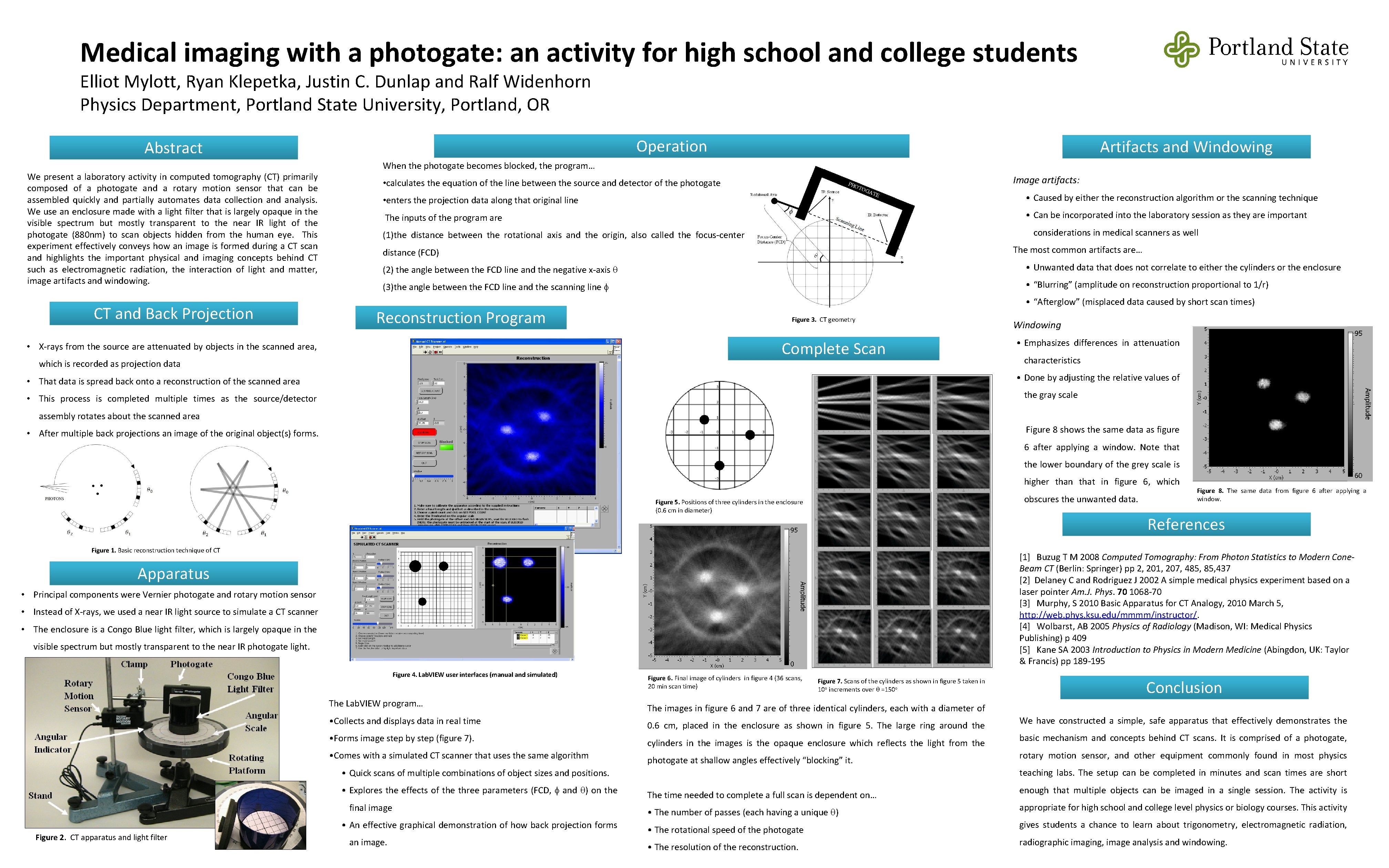 Medical imaging with a photogate an activity for