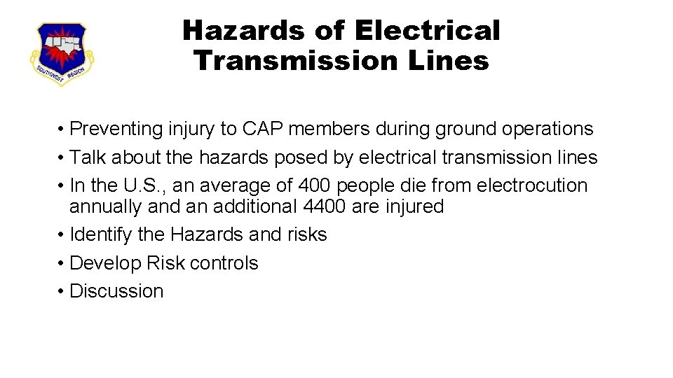 Hazards of Electrical Transmission Lines and How to