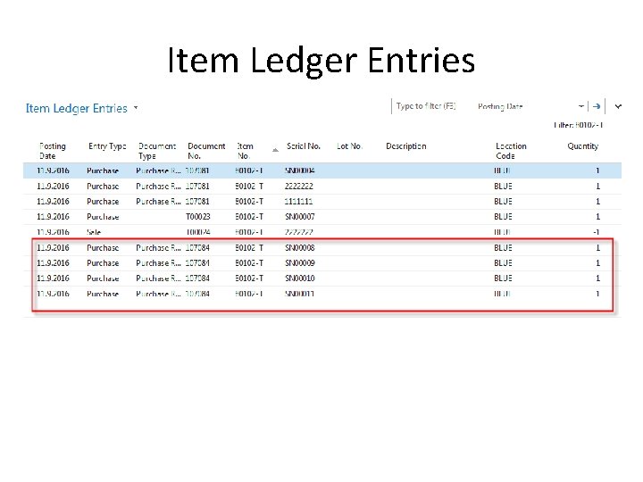 Introduction to MS Dynamics NAV Serial numbers Lot