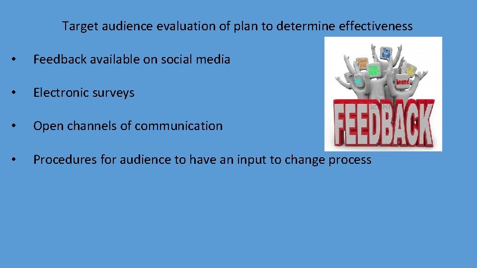 Change Process Communication Plan Mark Rumph AET560 January