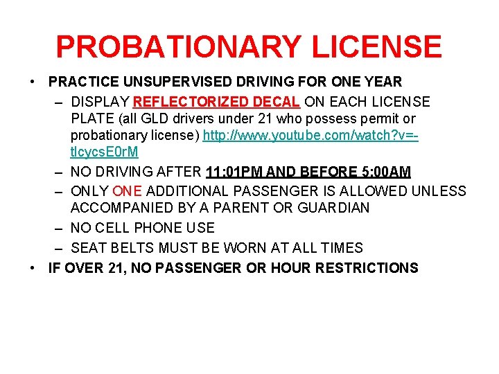 MANUAL CHAPTER 1 THE NJ DRIVER LICENSE SYSTEM