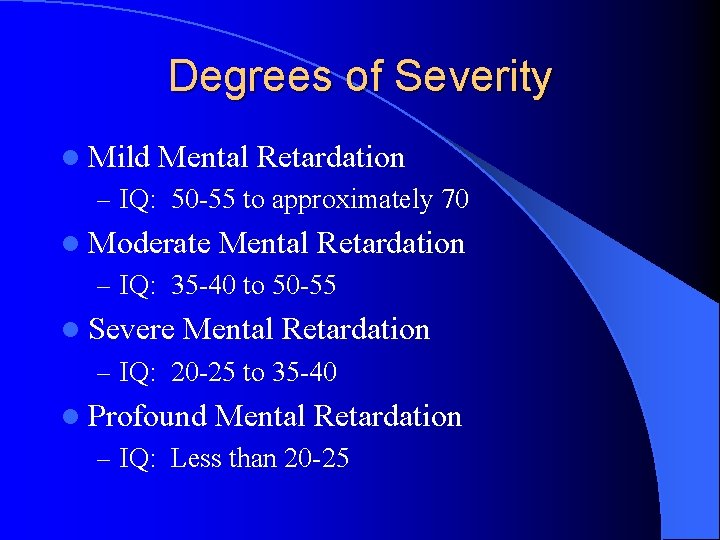 Intellectual Disability Jess P Shatkin MD MPH Vice