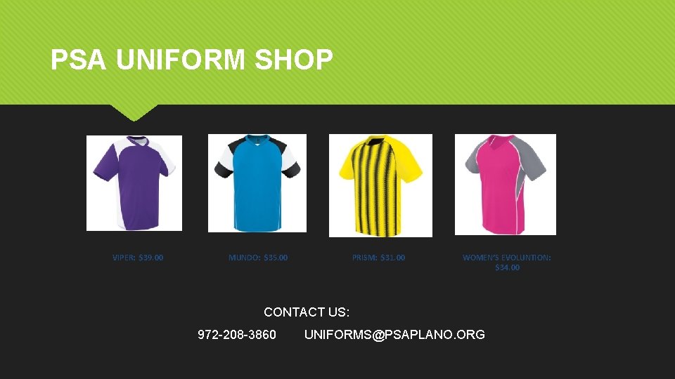 2020 PSA SPRING SOCCER COACHES MEETING REALITY AGENDA