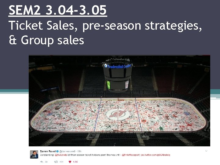 SEM 2 3 04 3 05 Ticket Sales