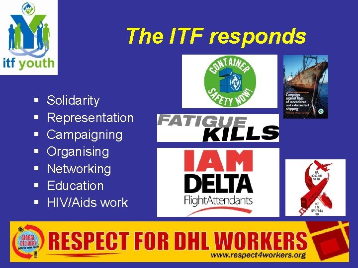 Who We Are The ITF Work Presentation for