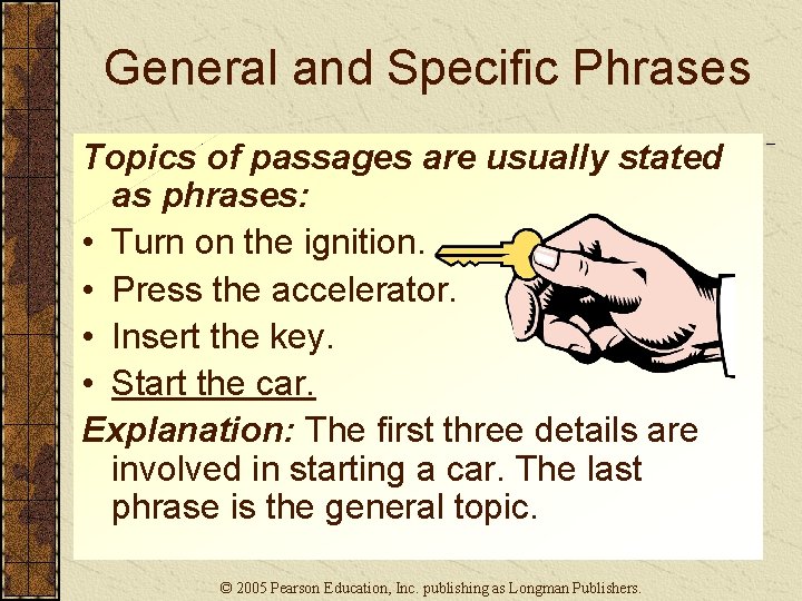 Chapter 4 Main Idea Breaking Through College Reading