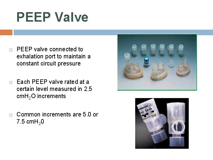 CONTINUOUS POSITIVE AIRWAY PRESSURE DEVICES ALS BLs Continuing