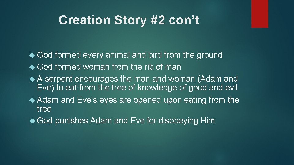 Genesis Humanity Creation Story 1 Day 1 Night