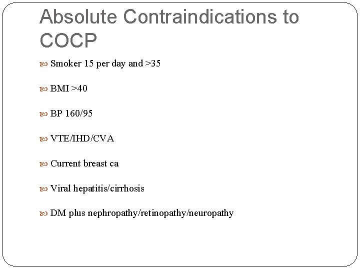 Contraceptive Pills Lisa Coulter Combined Oral Contraceptive Pill
