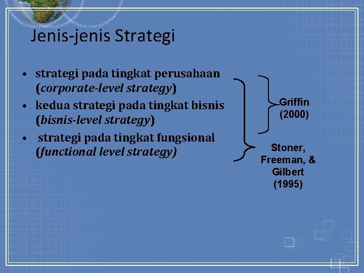 Mata Kuliah Manajemen Umum Minggu Ke4 MANAJEMEN STRATEGIS