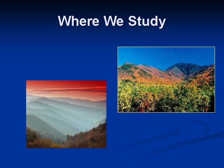 Field Trip to Great Smoky Mountains National Park