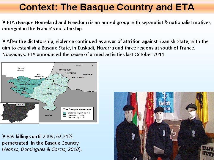 VICTIMS OF TERRORISM MULTIDISCIPLINARY APPROACHES 16 th November