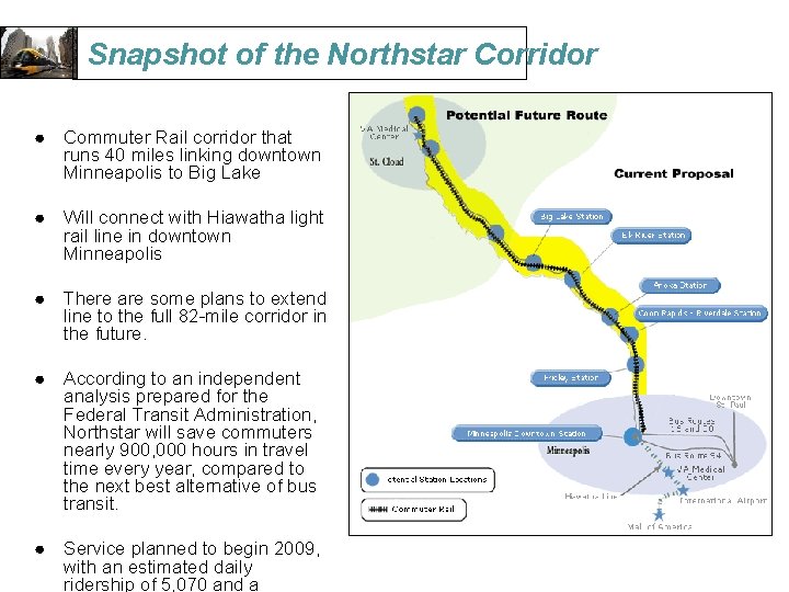 Twin Cities Case Study Northstar Corridor Twin Cities